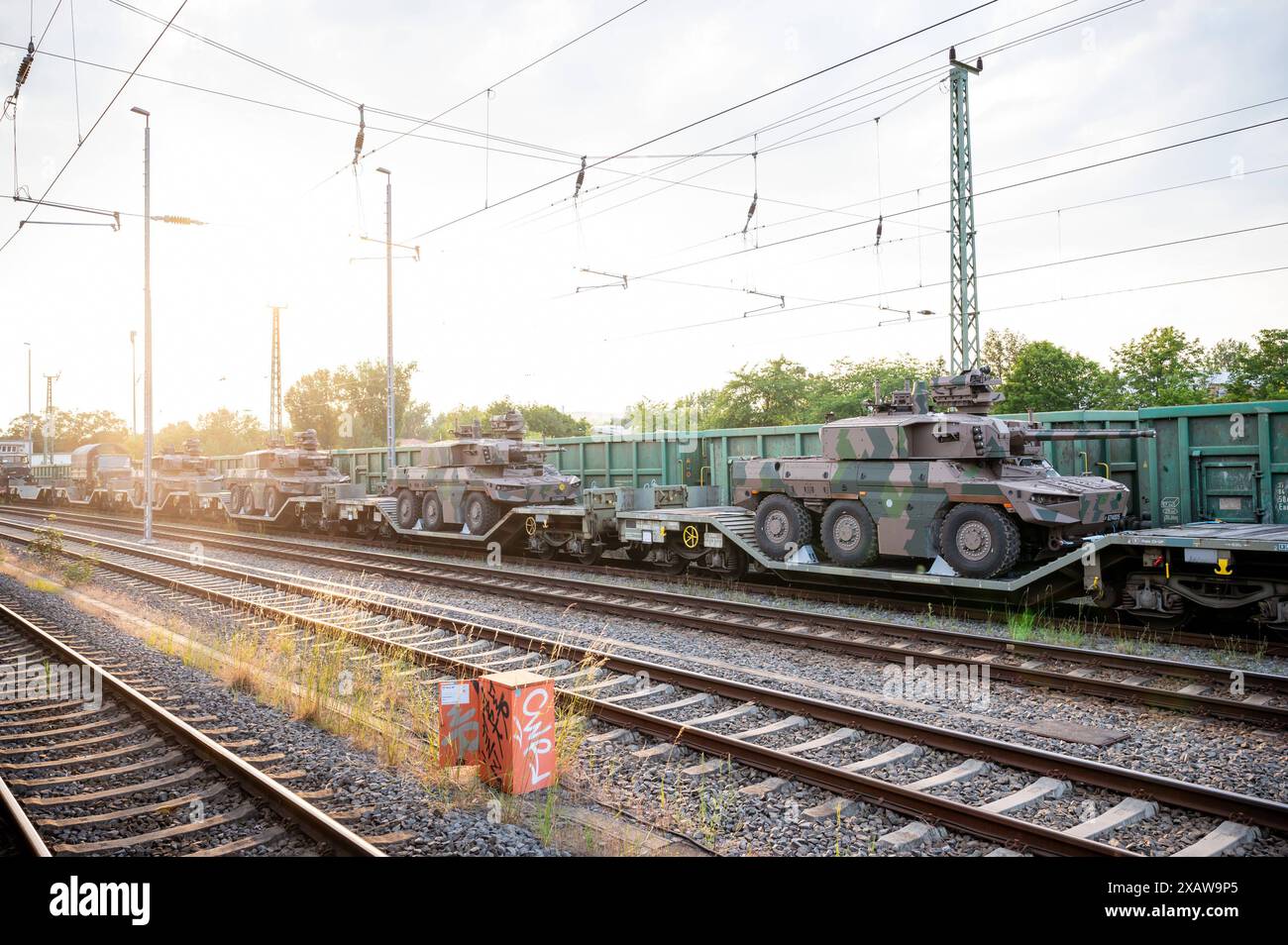 07.06.2024 Weimar: Französische Jaguar Panzer EBRC - Gepanzertes ...