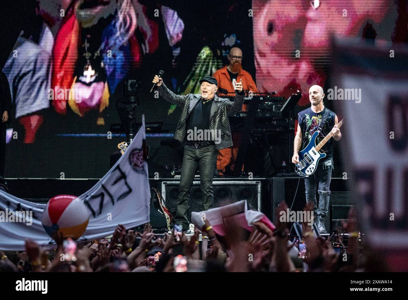 Italian singer Music Concert - Vasco Rossi - Vasco Live 2024 Vasco ...