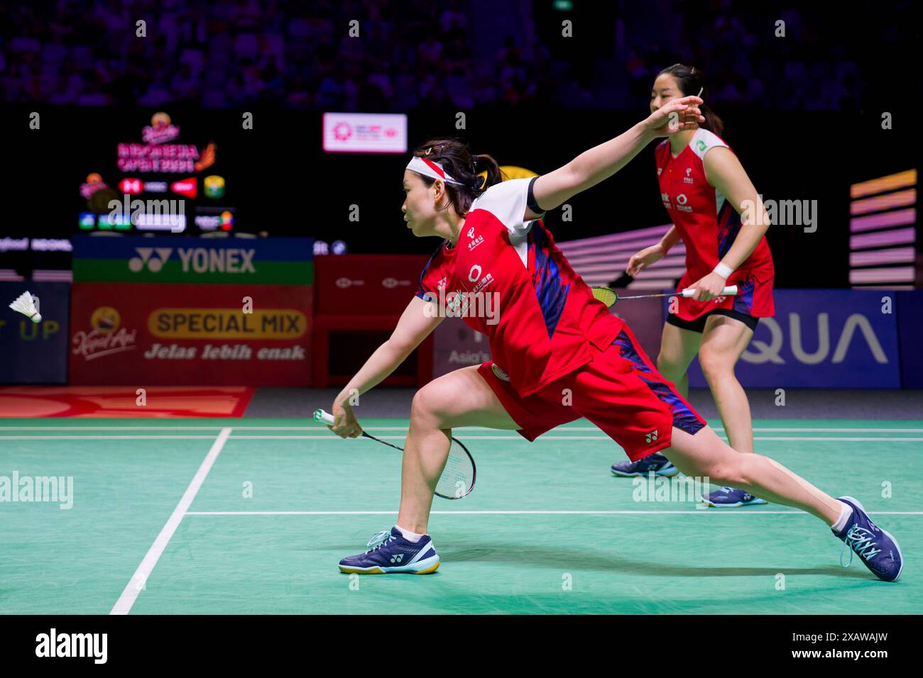 Jakarta, Indonesia. 08th June, 2024. CHEN Qing Chen (Front) of China in ...