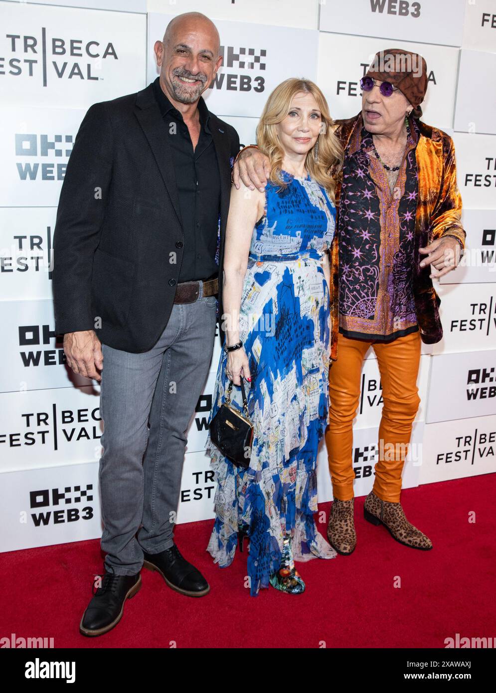 June 8, 2024, New York, New York, USA: Bill Teck, Maureen Van Zandt and ...