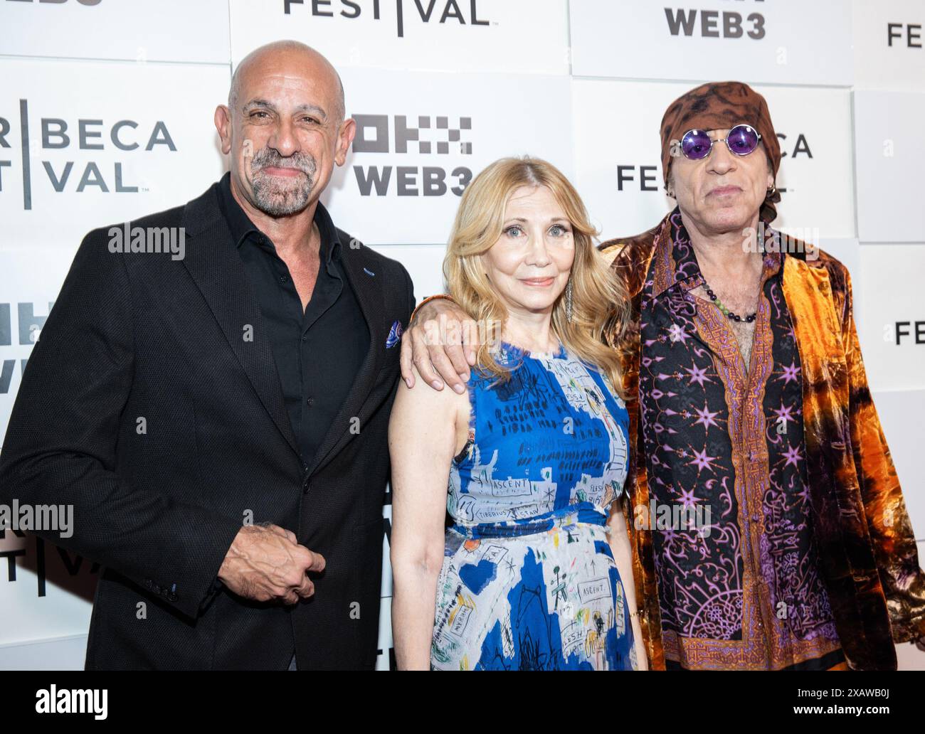 June 8, 2024, New York, New York, USA: Bill Teck, Maureen Van Zandt and ...