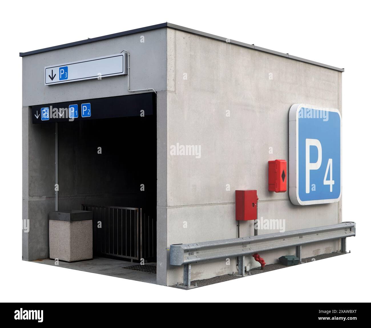 Multi level building Cut Out Stock Images & Pictures - Alamy