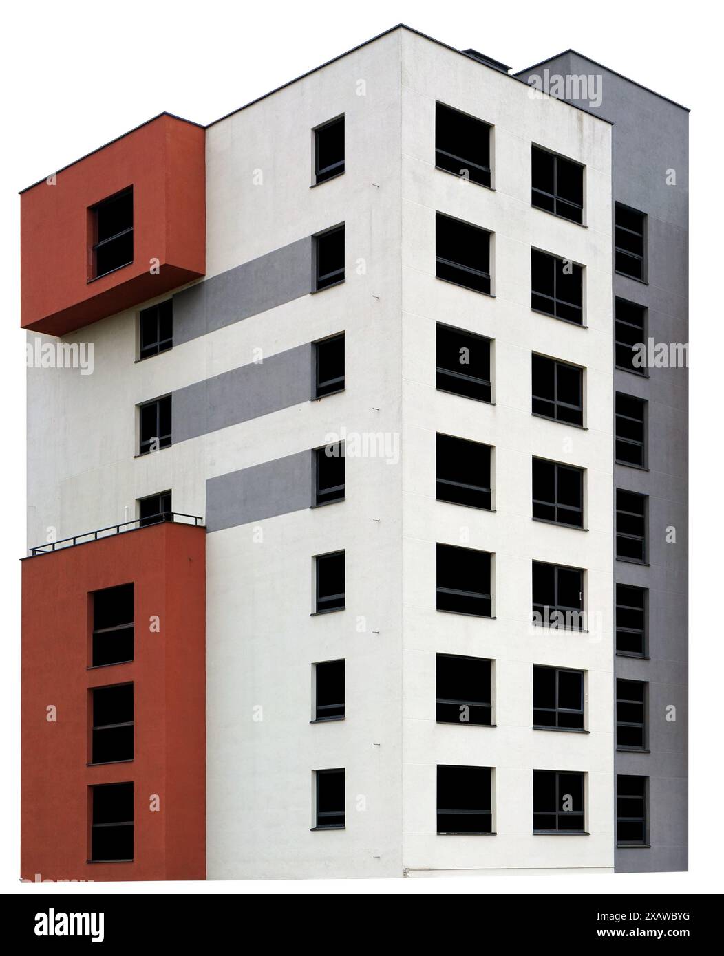 Standard modular residential building for young families Stock Photo ...