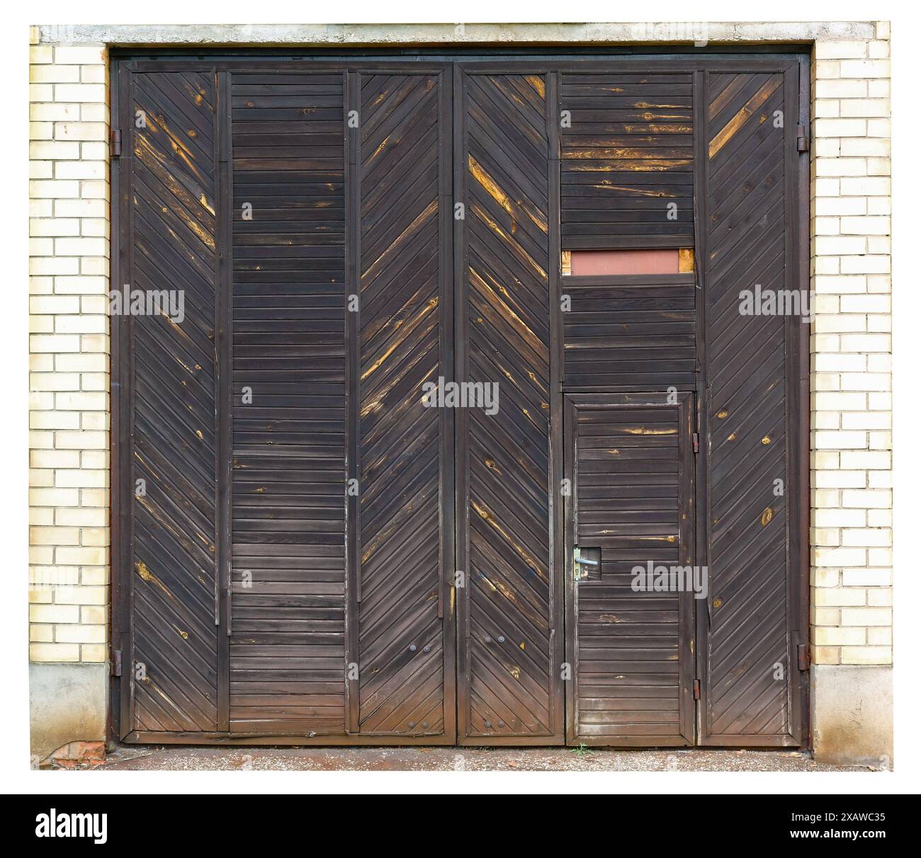 Brick gate city wall Cut Out Stock Images & Pictures - Alamy