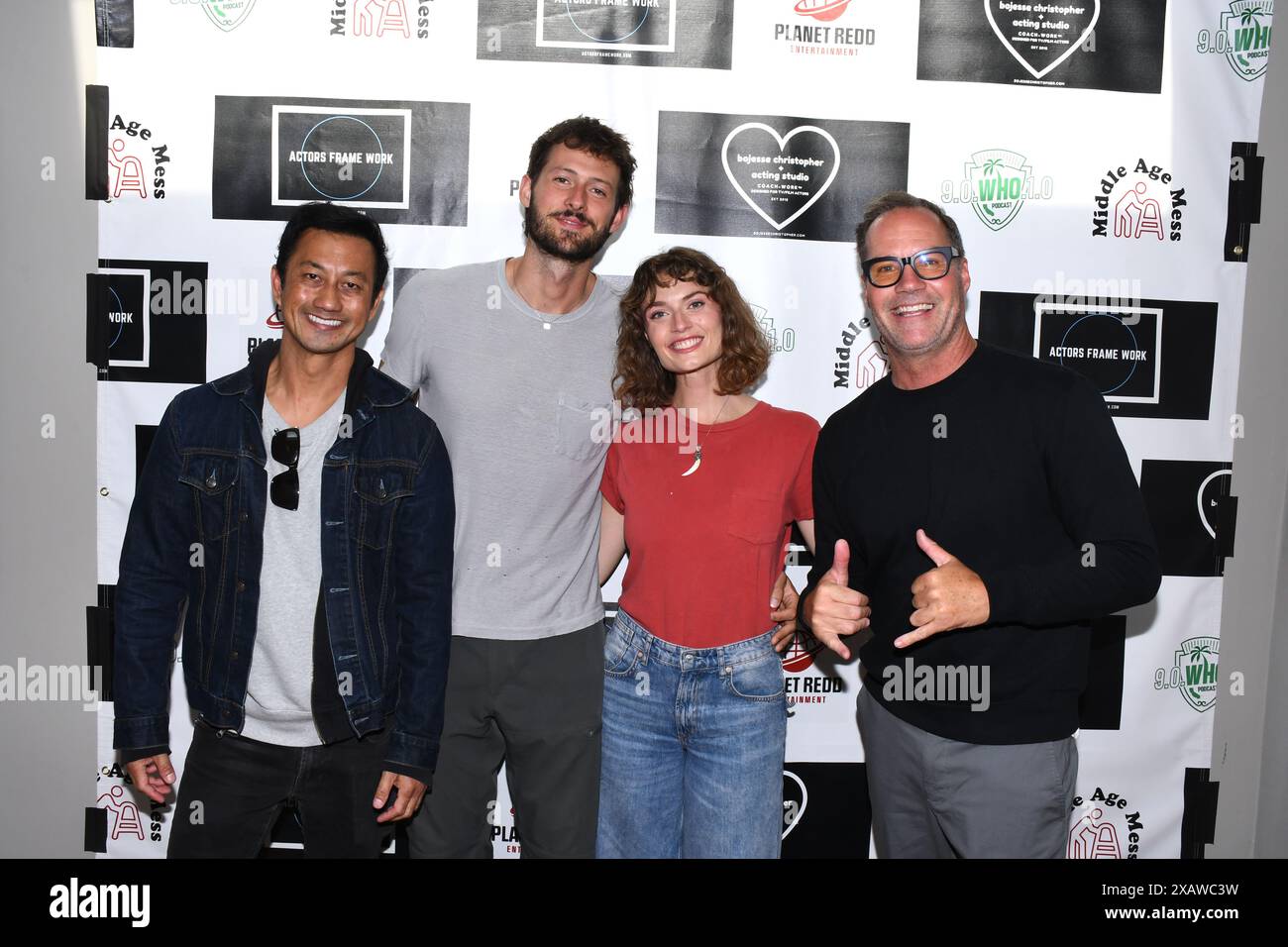 Los Angeles, California, USA 8th June 2024 (EXCLUSIVE) (L-R) Actor Ken ...