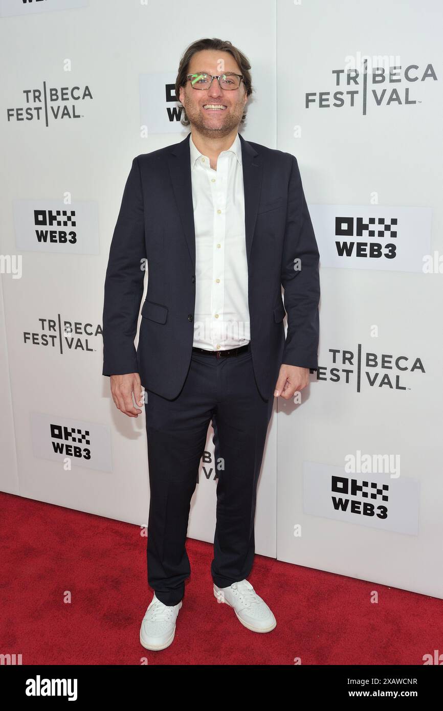 New York, USA. 08th June, 2024. John Hermann attends the world premiere ...