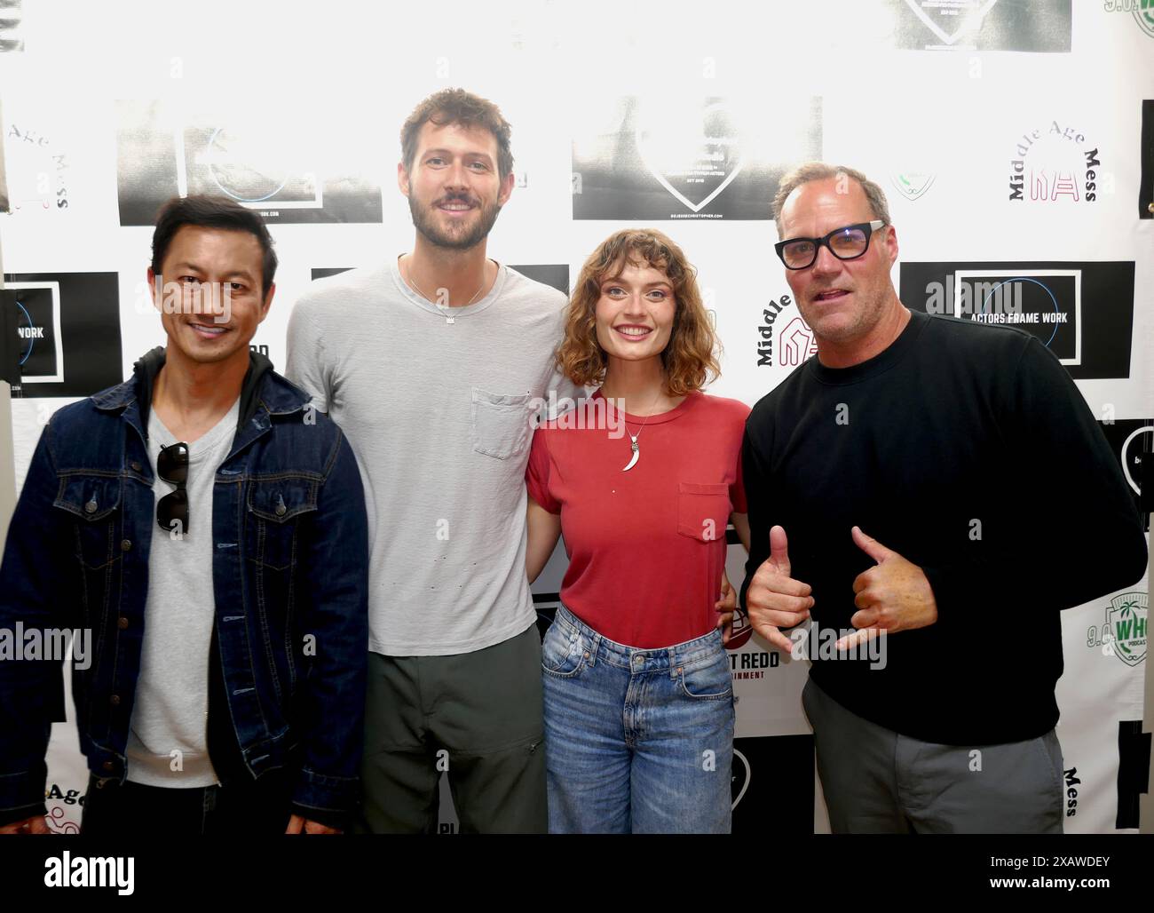 Los Angeles, California, USA 8th June 2024 (EXCLUSIVE) (L-R) Actor Ken ...
