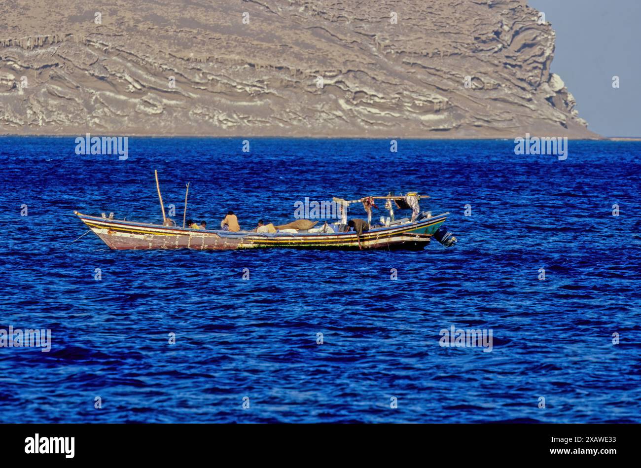 Kamaran Island is the largest Yemeni island in the Red Sea Stock Photo ...