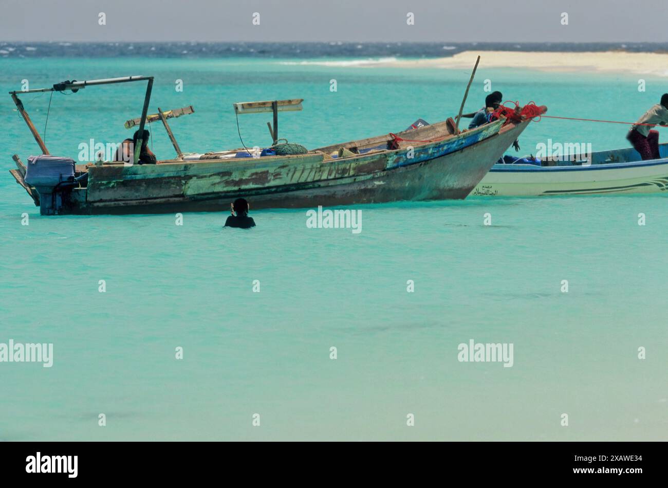 Kamaran Island is the largest Yemeni island in the Red Sea Stock Photo ...