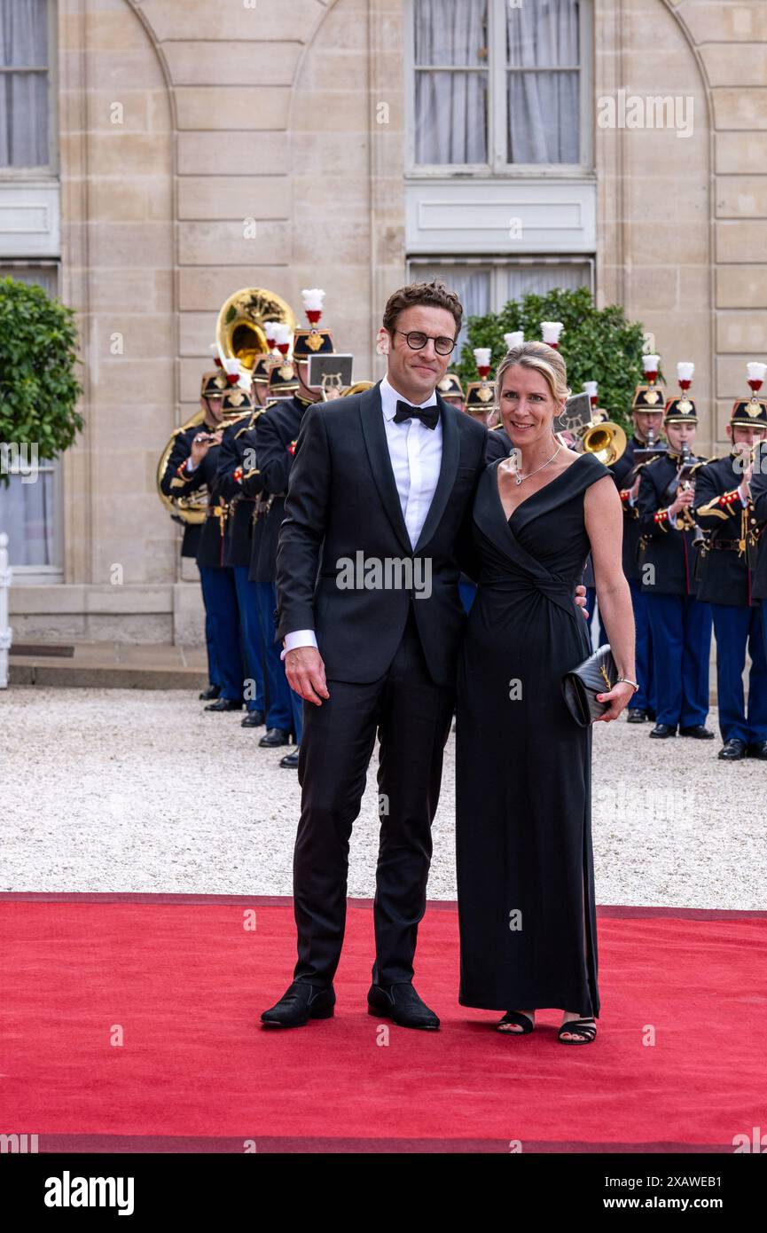 Paris, France. 08th June, 2024. Laurent Macron (brother of president ...