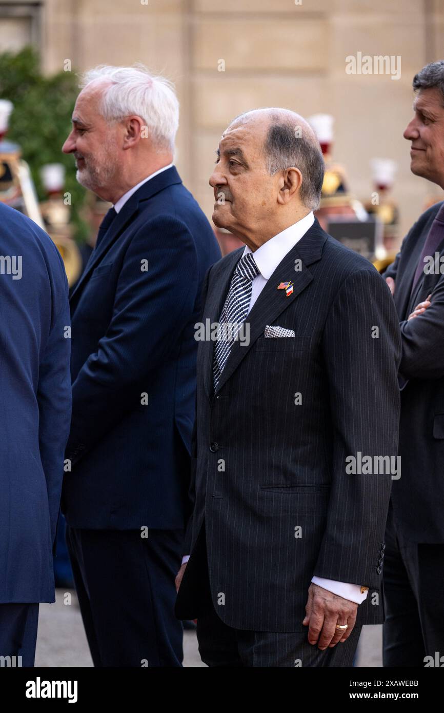 Paris, France. 08th June, 2024. CEO of Air Products & Chemicals Seifi ...