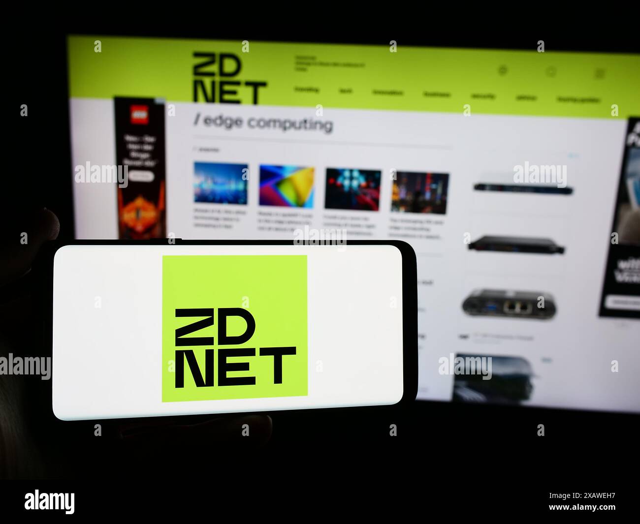 Zdnet logo hi-res stock photography and images - Alamy