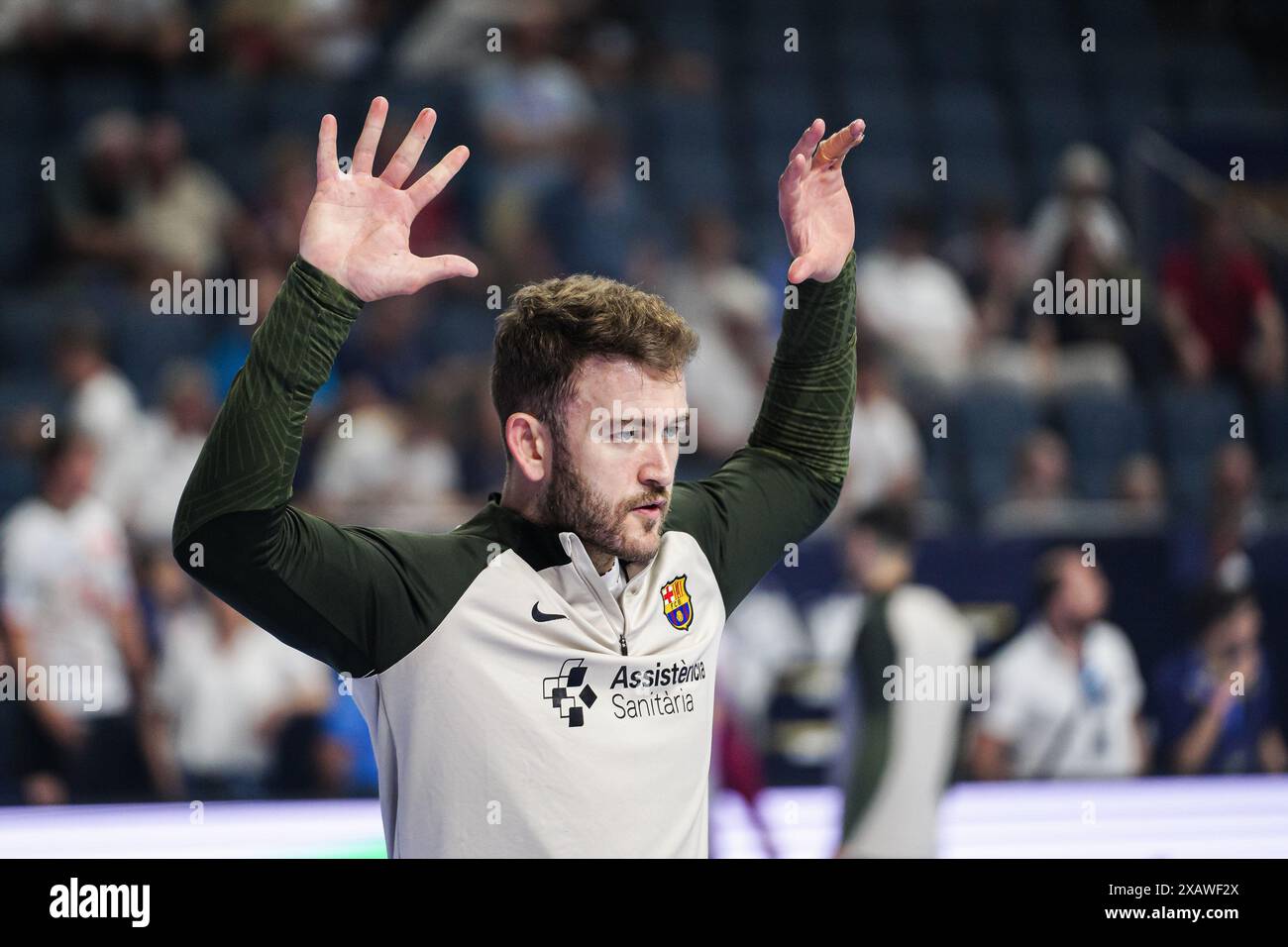 Gonzalo Perez de Vargas Moreno (FC Barcelona, #01) GER, FC Barcelona vs ...