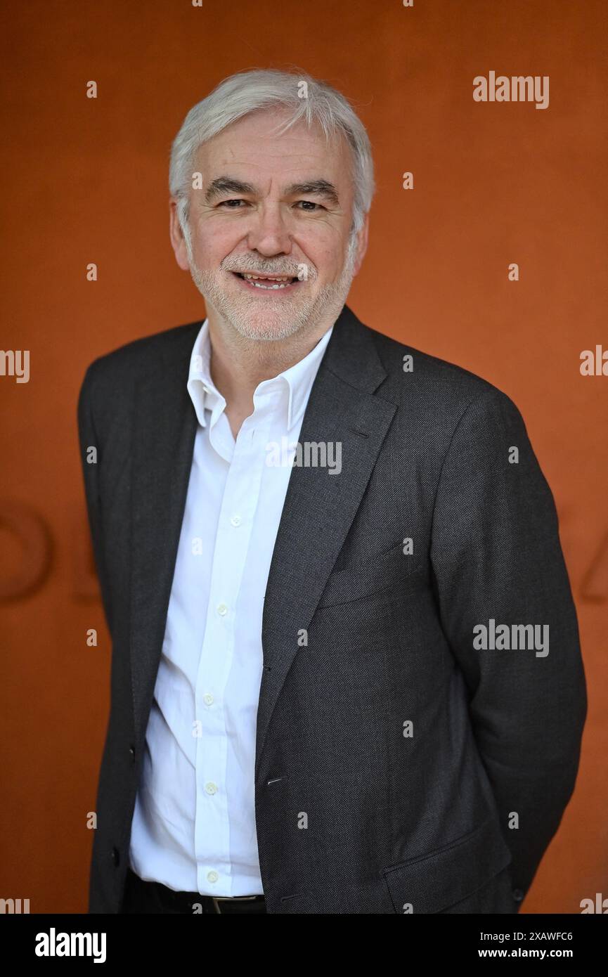 Paris, France. 08th June, 2024. Pascal Praud attend the 2024 French ...