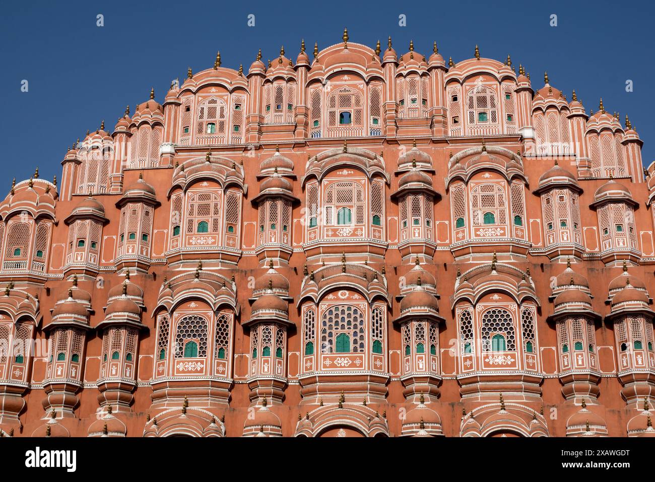 Jaipur, India: Hawa Mahal, palace of the winds. The women in the ...