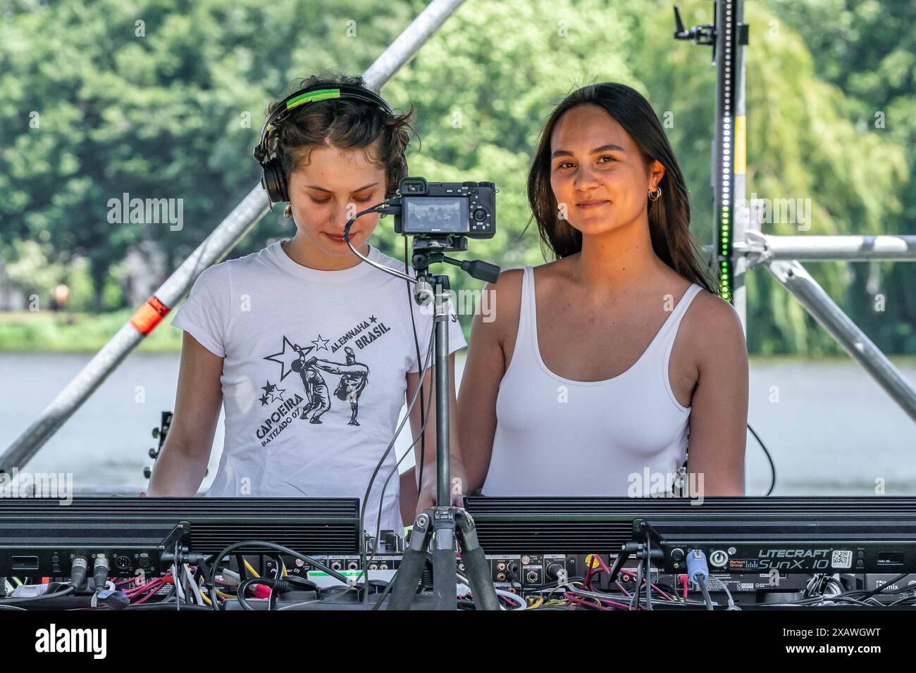 Chemnitz, Deutschland 08. Juni 2024: Kulturfestival Kosmos - Chemnitz ...