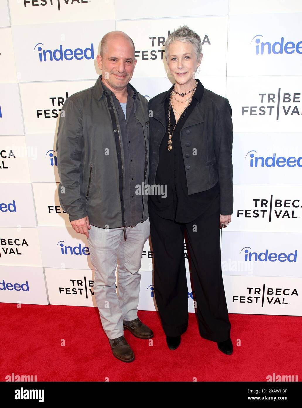 New York City, USA. 08th June, 2024. David Zabel and Melissa McBride ...