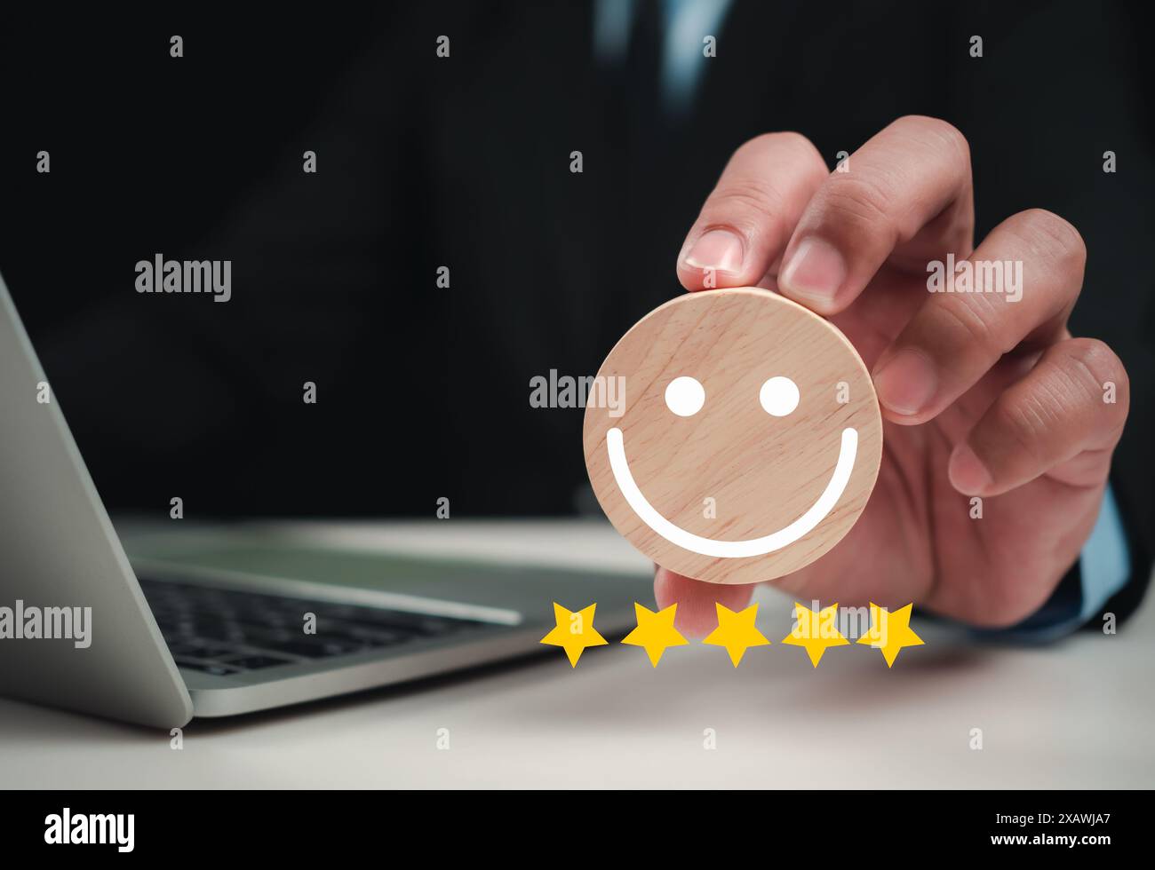 Satisfaction feedback review, Customer Satisfaction Survey concept ...