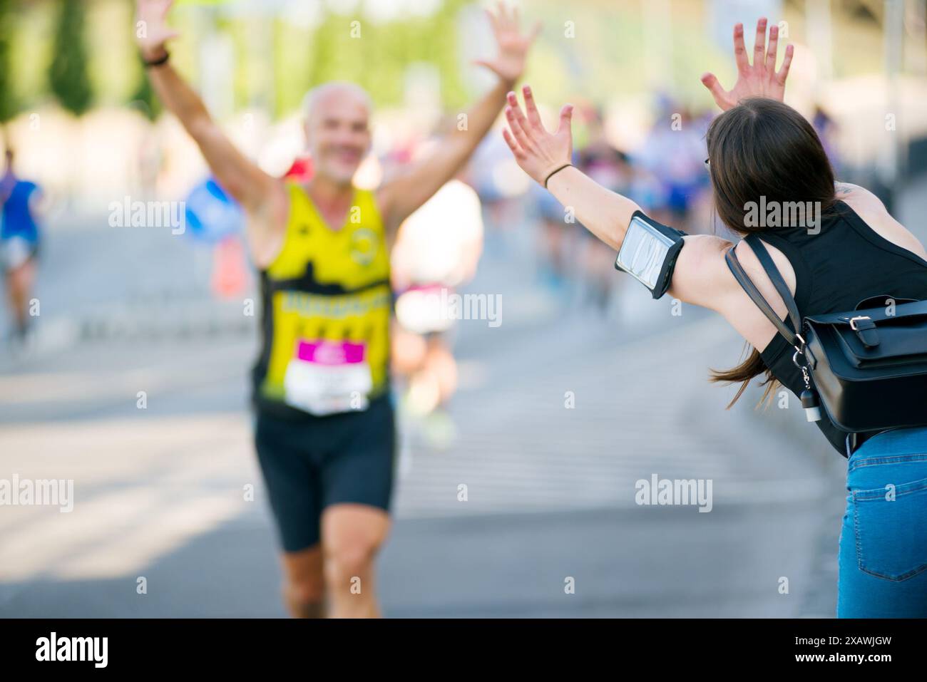 Runner spirit hi-res stock photography and images - Alamy
