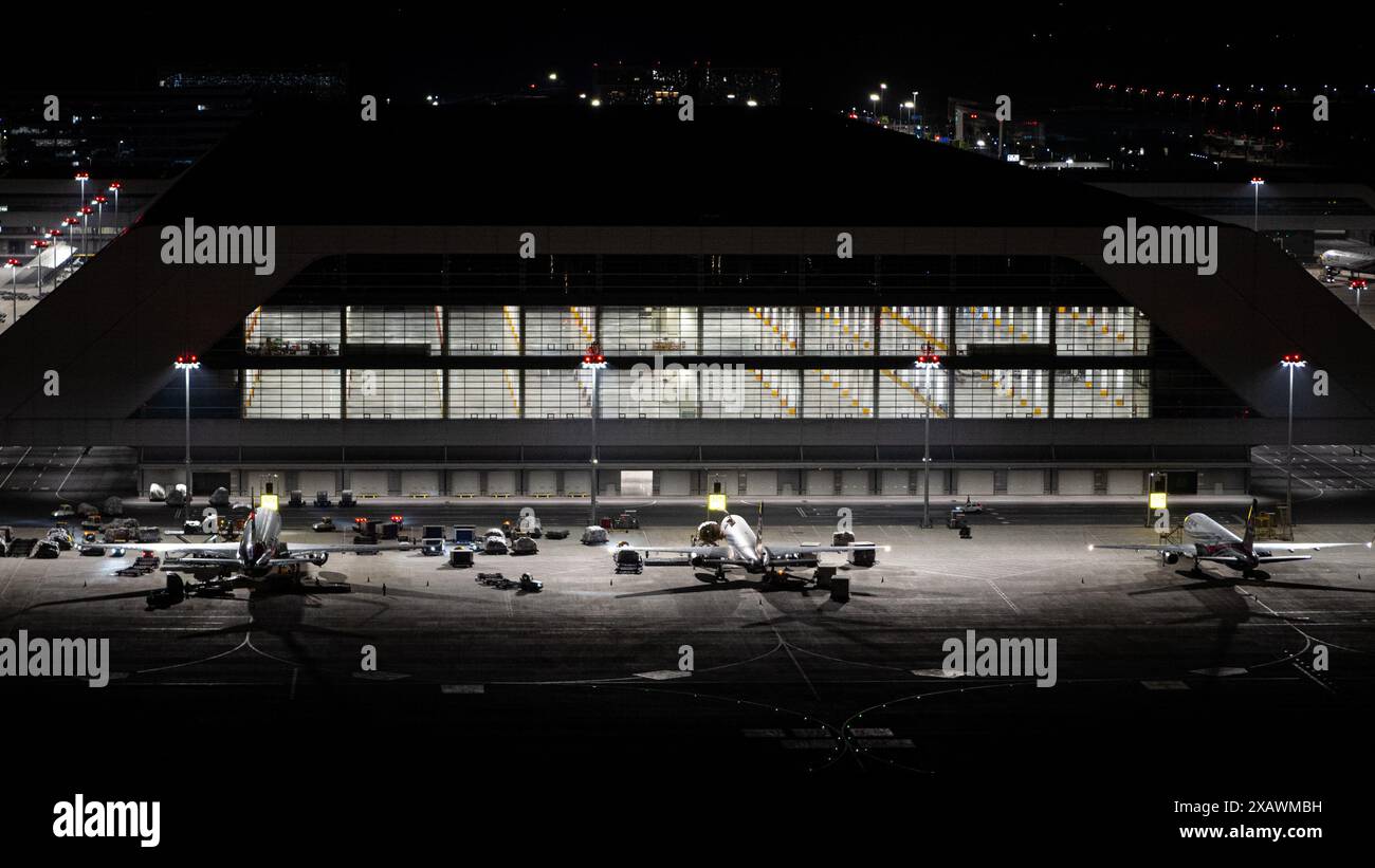 Ezhou. 2nd June, 2024. This photo taken on June 2, 2024 shows a view of ...