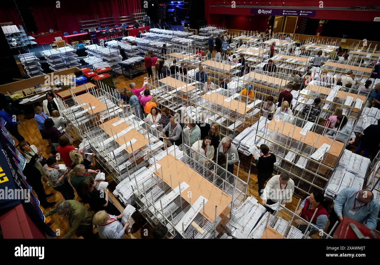 Counting continues at TF Royal Theatre in Castlebar for the Midlands ...