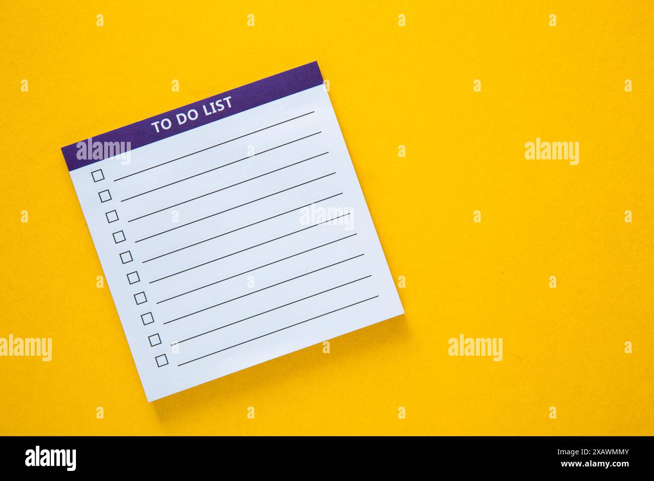 List planner hi-res stock photography and images - Alamy