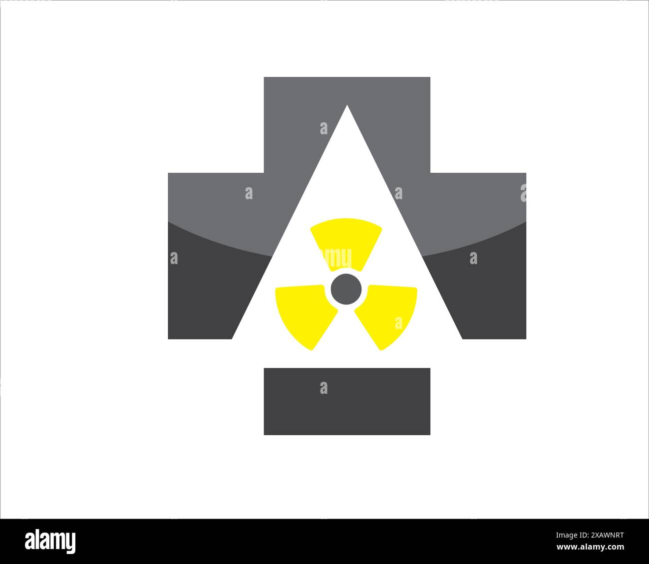 cross health with nuclear logo designs Stock Vector Image & Art - Alamy