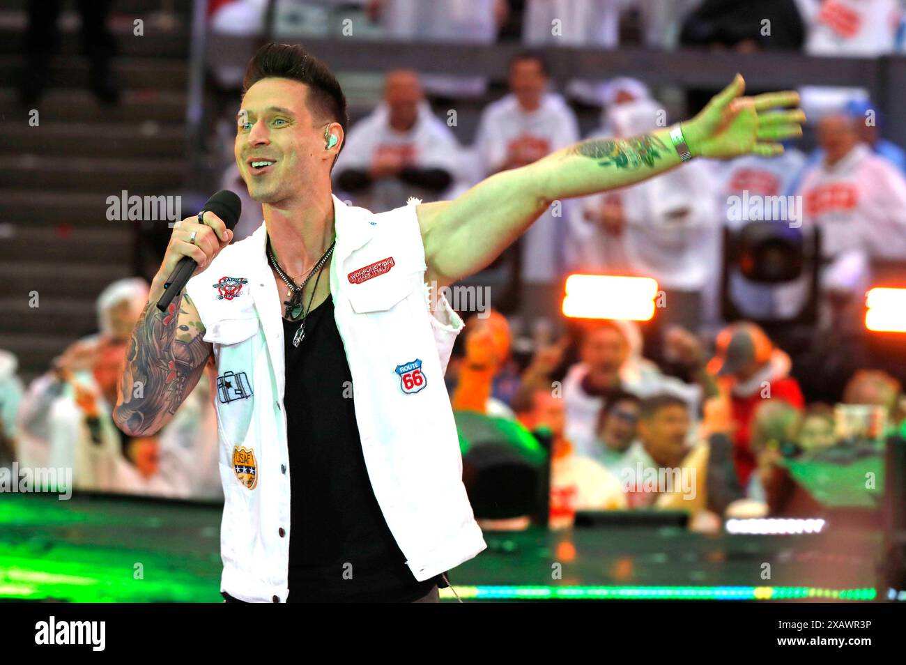 Albert-Mario Lampel in der TV-Show Schlagerbooom Open Air - Die ...