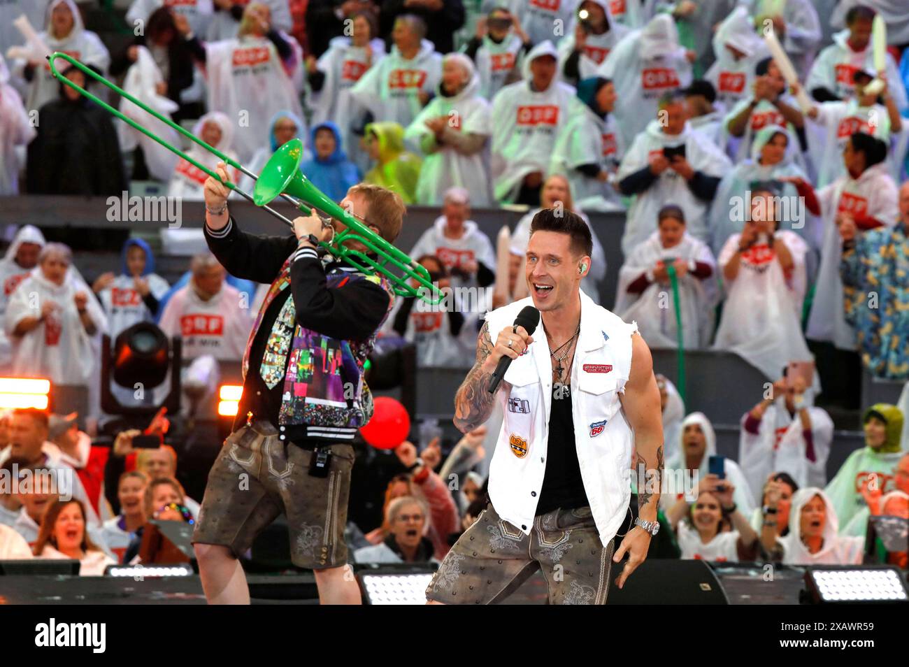 Albert-Mario Lampel in der TV-Show Schlagerbooom Open Air - Die ...