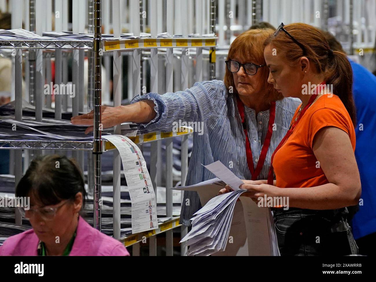 Counting continues at TF Royal Theatre in Castlebar for the Midlands ...