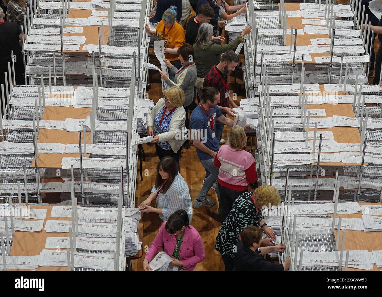 Counting continues at TF Royal Theatre in Castlebar for the Midlands ...