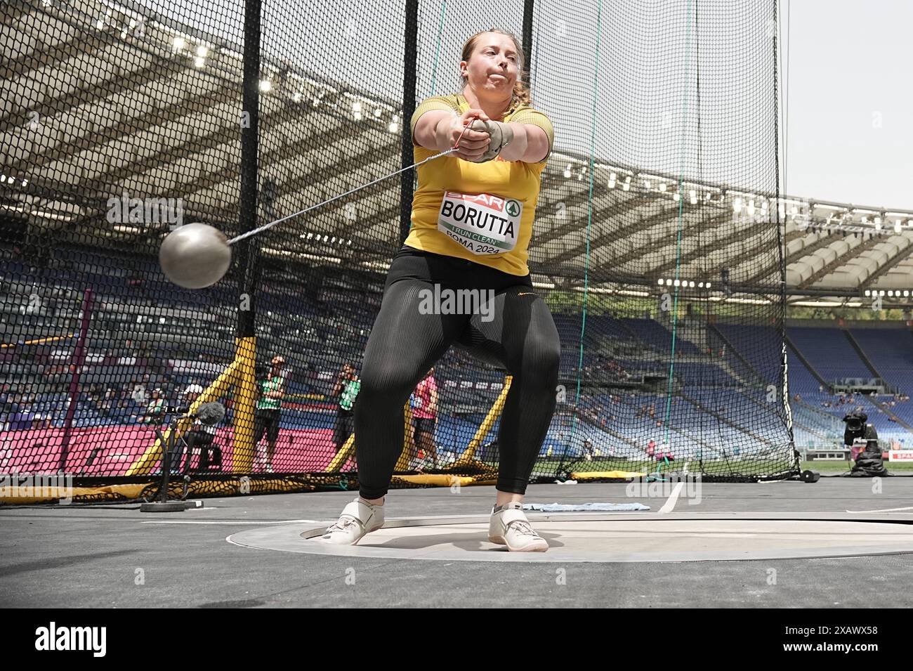 Rom, Italy. 09th June, 2024. Athletics: European Championships ...