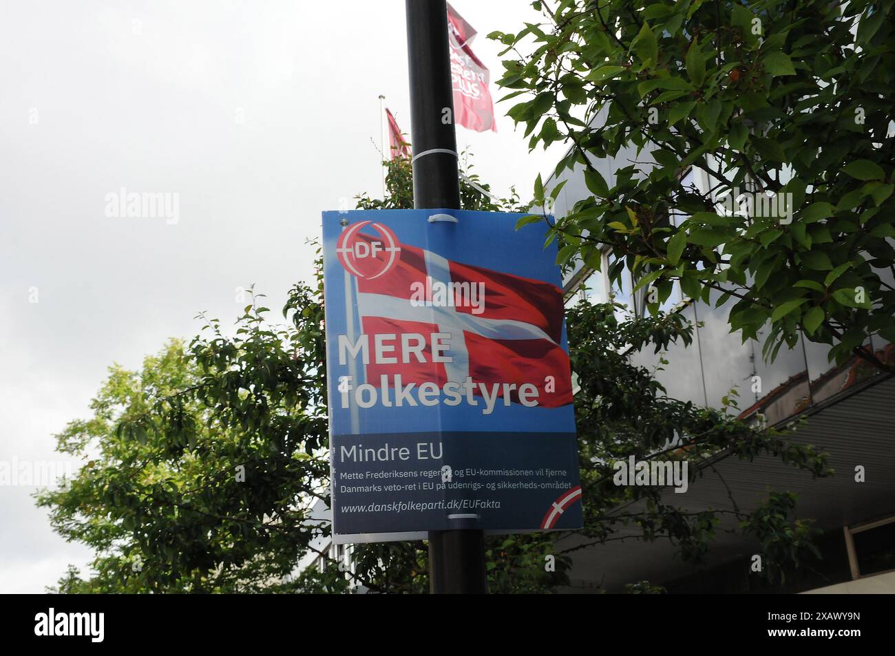 Copenhagen/ Denmark/09 JUNE 2024/Denamrk's vote for eu parliament today ...