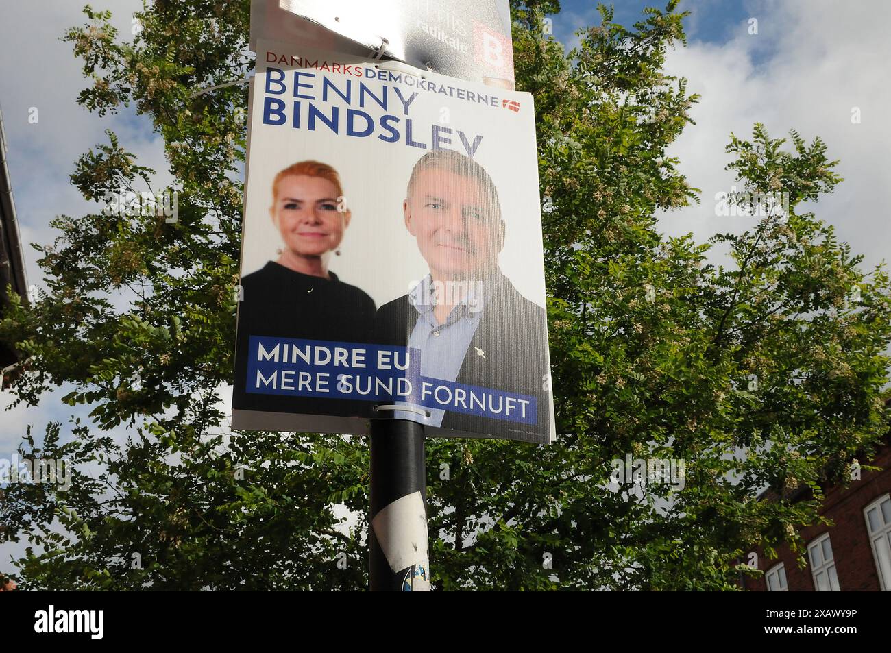 Copenhagen/ Denmark/09 JUNE 2024/Denamrk's vote for eu parliament today ...