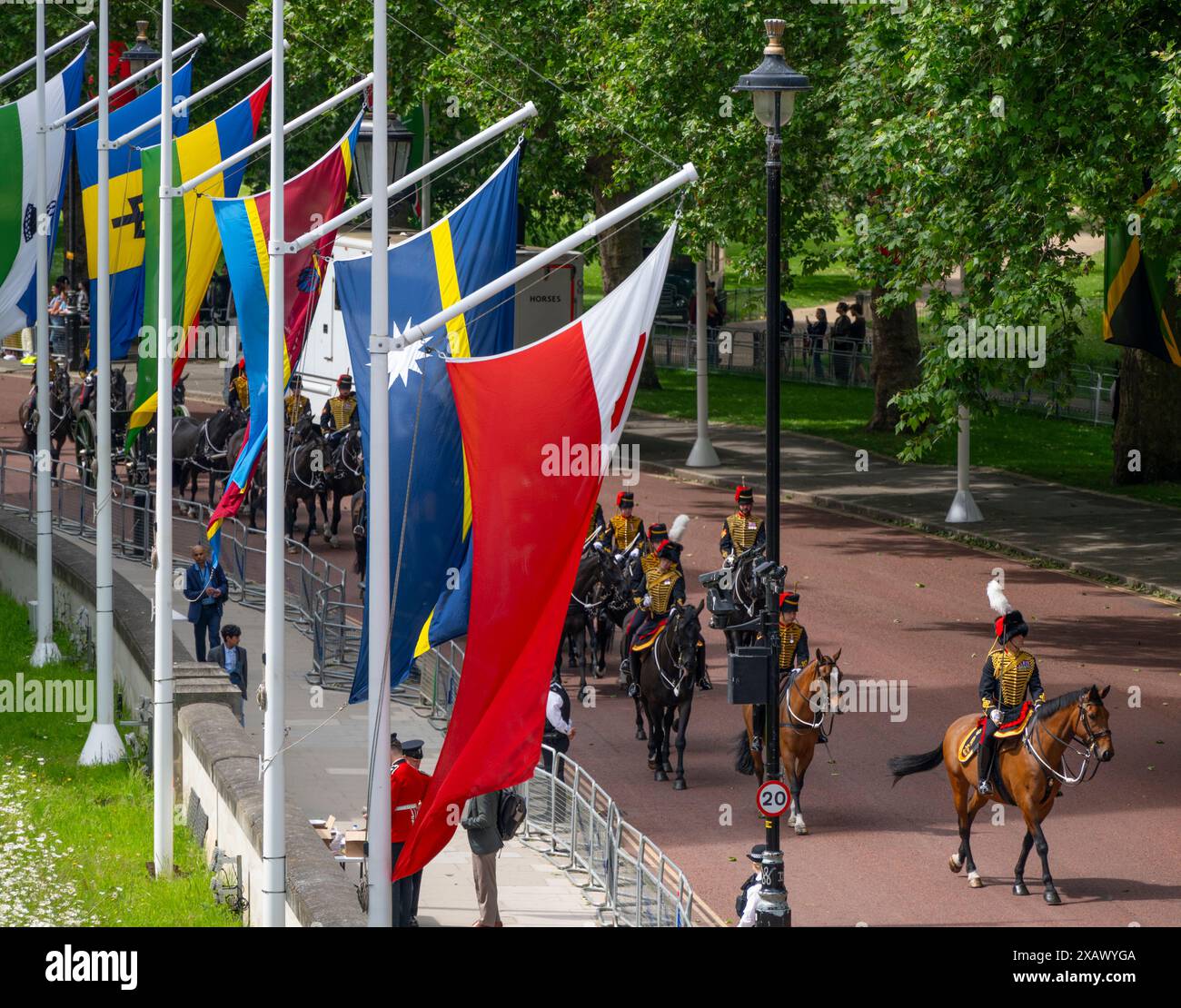 Commonweath flags hi-res stock photography and images - Alamy