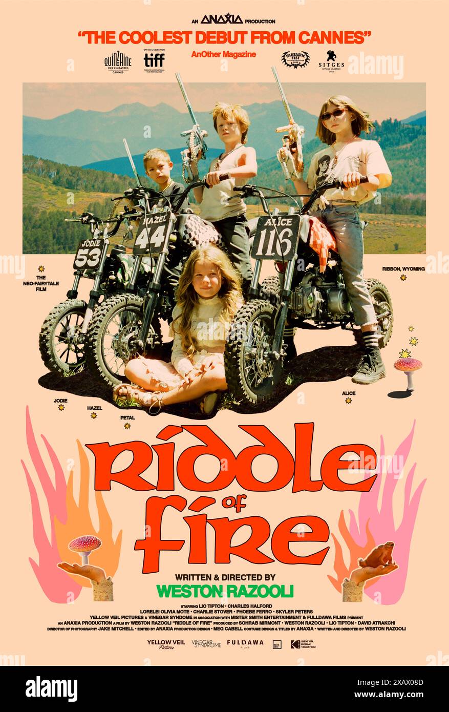 Riddle of Fire (2023) directed by Weston Razooli and starring Phoebe ...