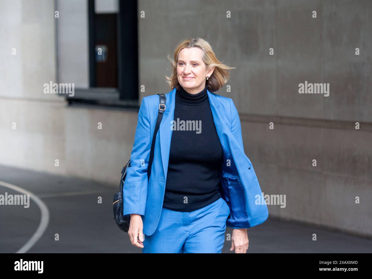 London, England, UK. 9th June, 2024. Former Home Secretary AMBER RUDD ...