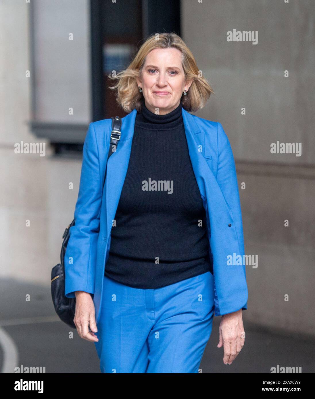 London, England, UK. 9th June, 2024. Former Home Secretary AMBER RUDD ...