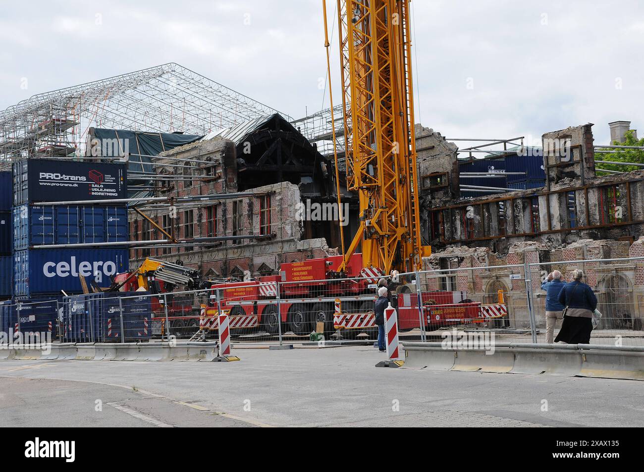 Copenhagen/ Denmark/09 JUNE 2024/The old stock exchange building which ...
