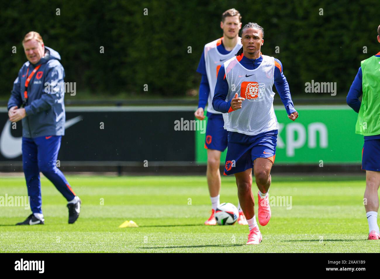 ZEIST, NETHERLANDS - JUNE 9: Nathan Ake of The Netherlands running ...