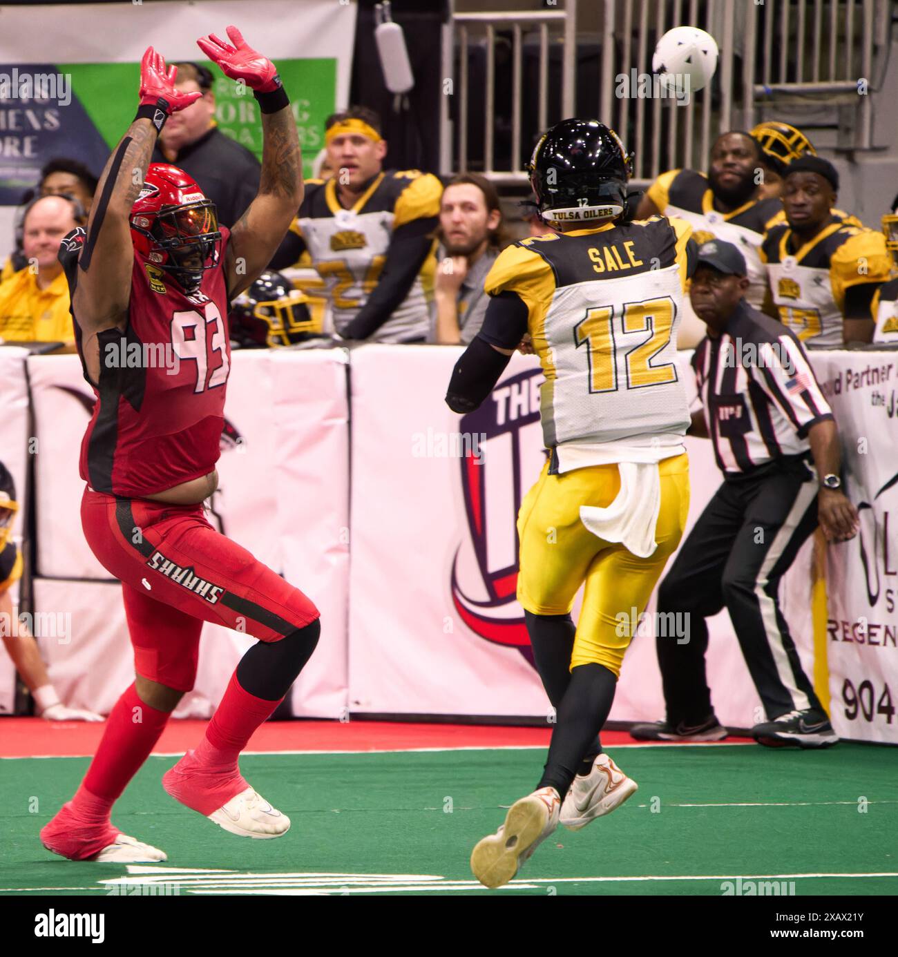 Jacksonville, Florida, USA. 8th Jun, 2024. Indoor Football League ...