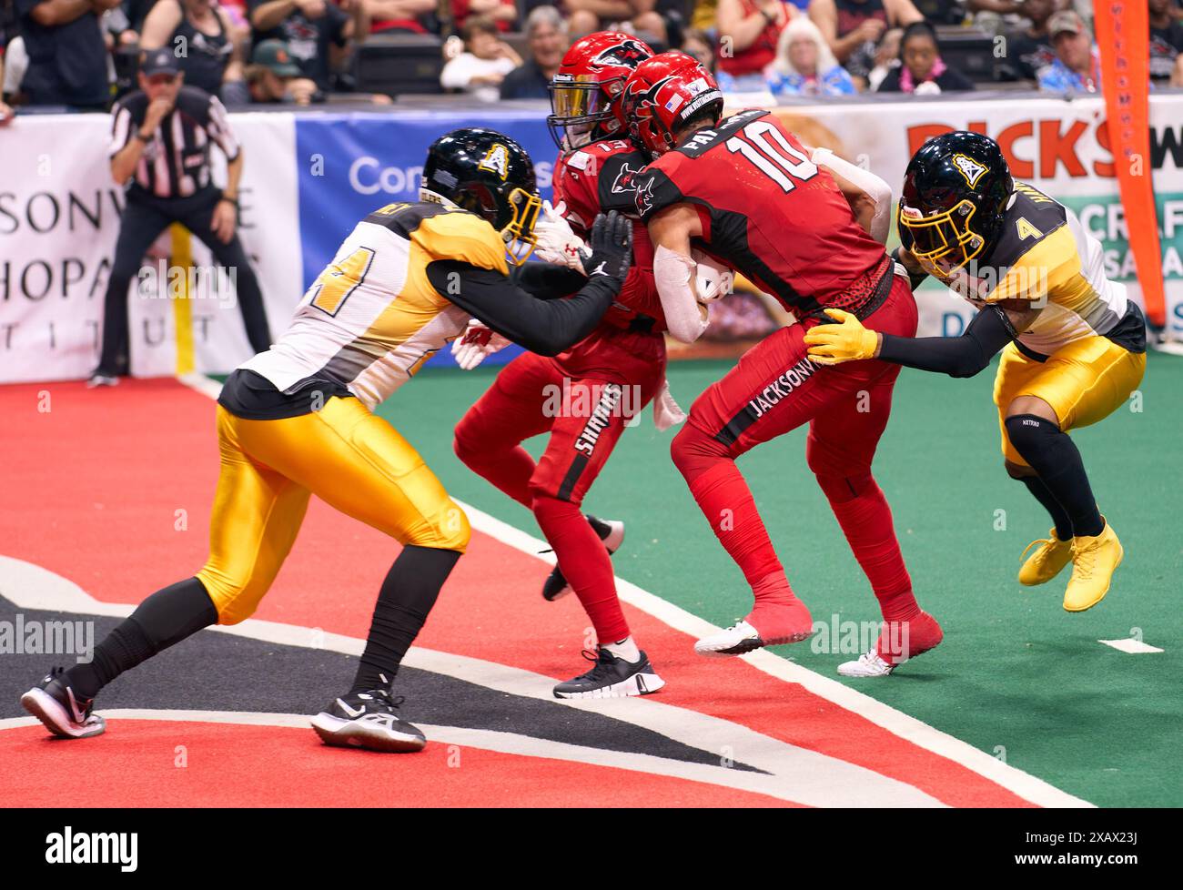 Jacksonville, Florida, USA. 8th Jun, 2024. Indoor Football League ...