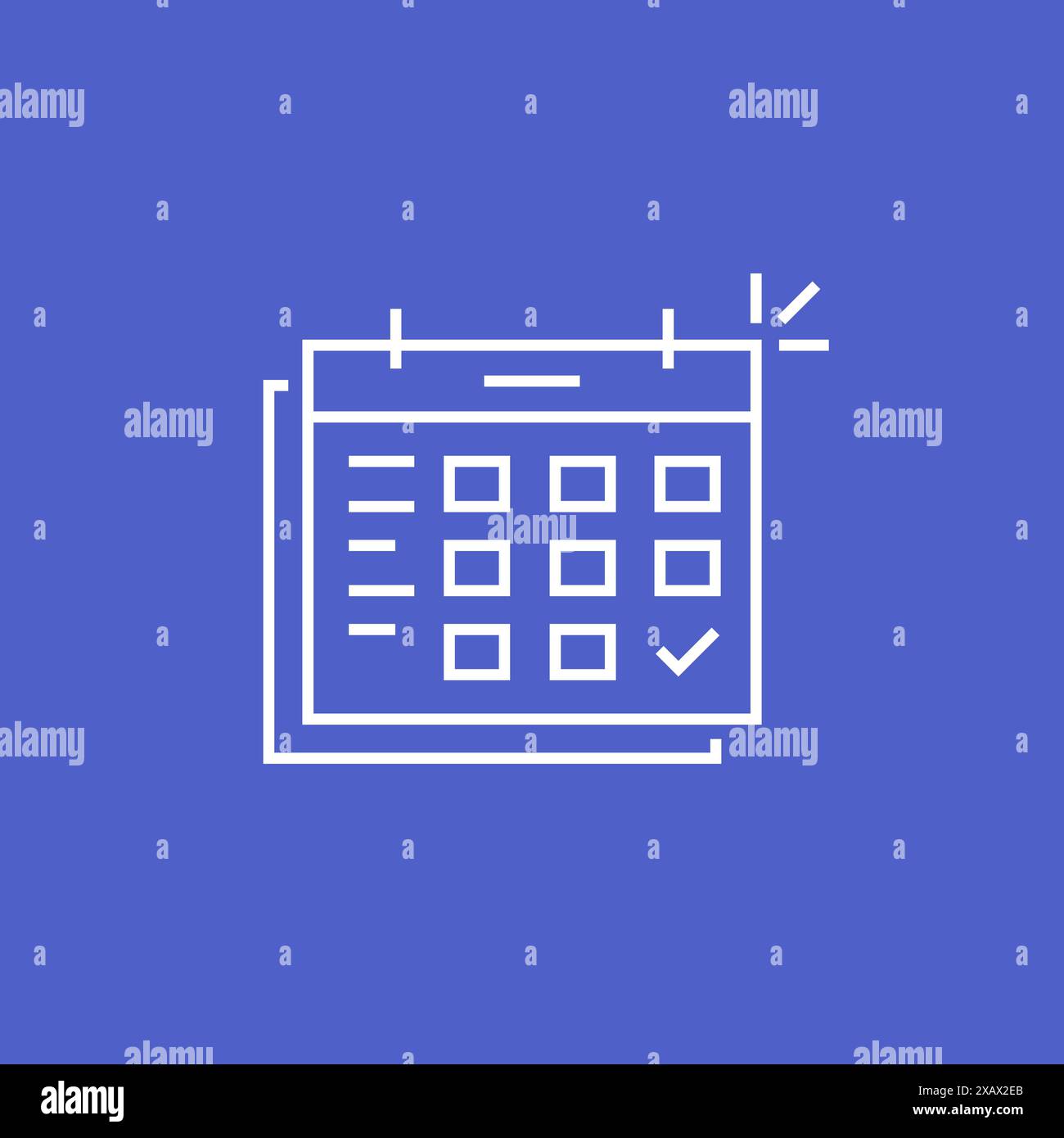 linear calendar icon like event day Stock Vector Image & Art - Alamy