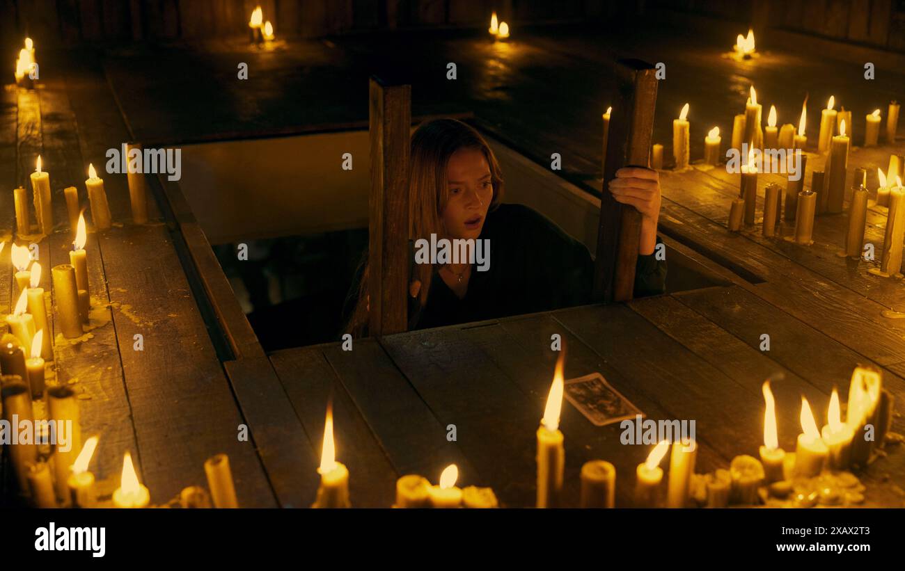 LARSEN THOMPSON in TAROT (2024), directed by ANNA HALBERG and SPENSER ...