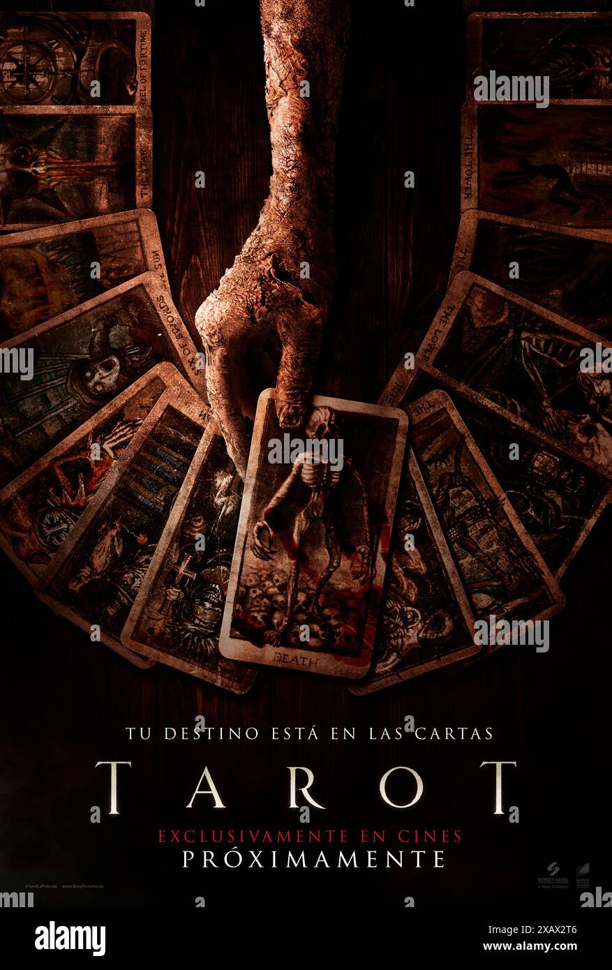 TAROT (2024), directed by ANNA HALBERG and SPENSER COHEN. Credit: Alloy ...