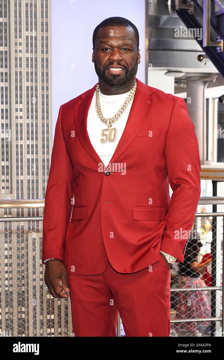 50 Cent beim Pressetermin zur finalen 4. Staffel der TV-Serie 'Power ...