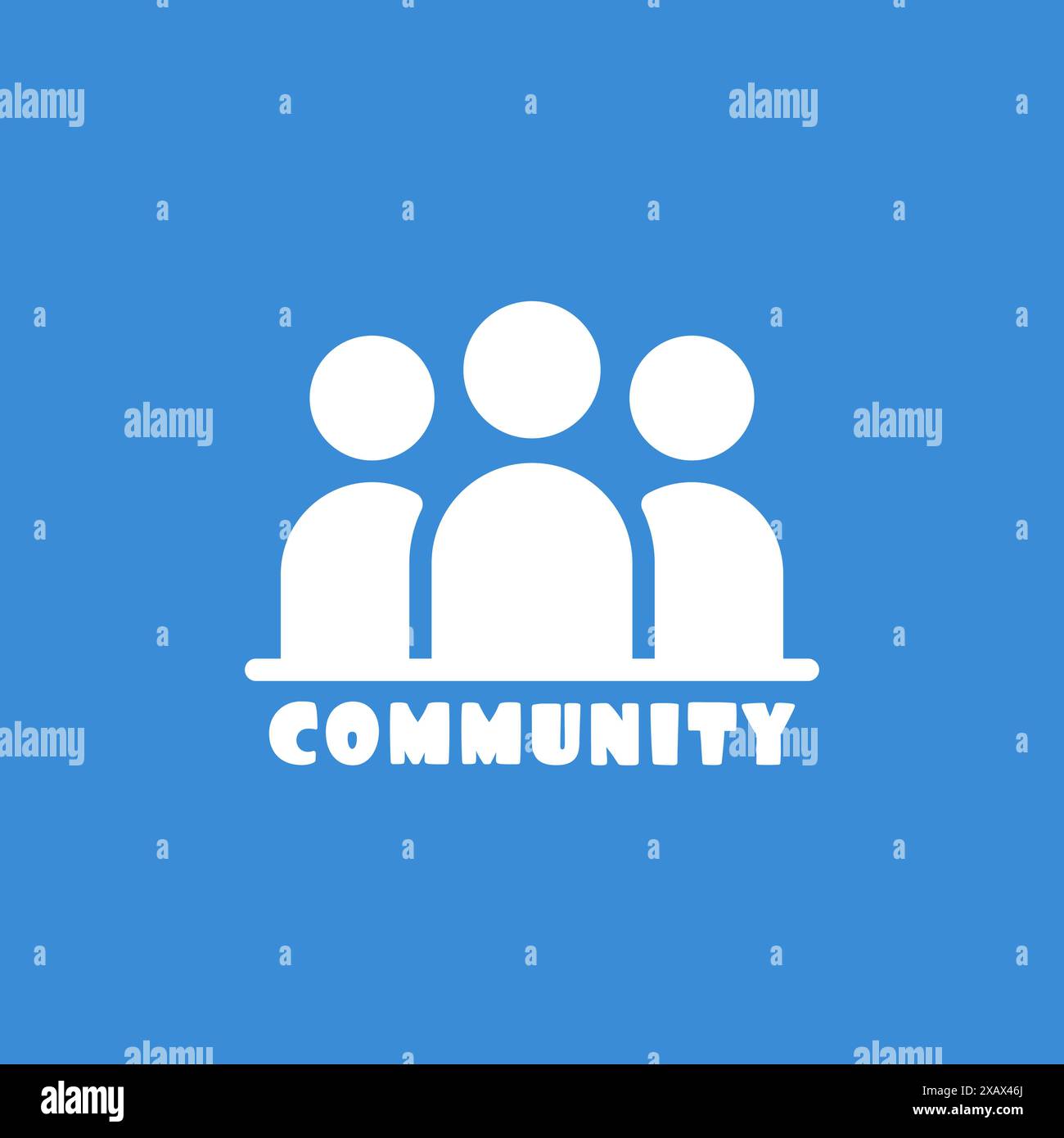 simple community team icon like squad Stock Vector Image & Art - Alamy