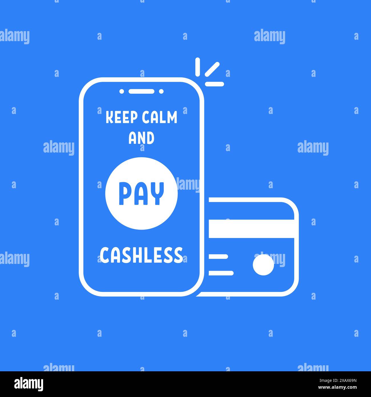 Credit card phone bill Stock Vector Images - Alamy