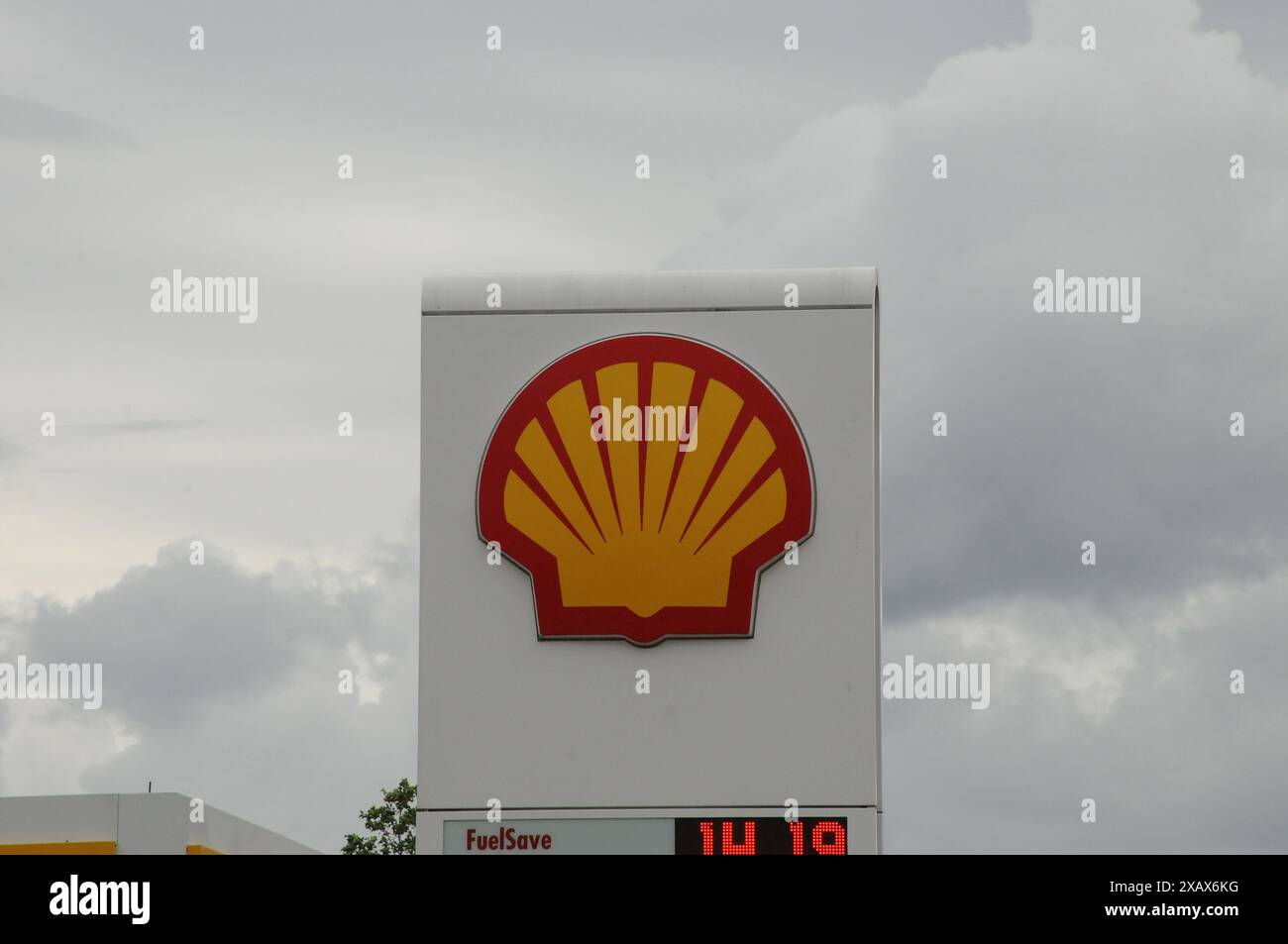 Copenhagen/ Denmark/09 JUNE 2024/Shell gas statios in kastrup danish ...