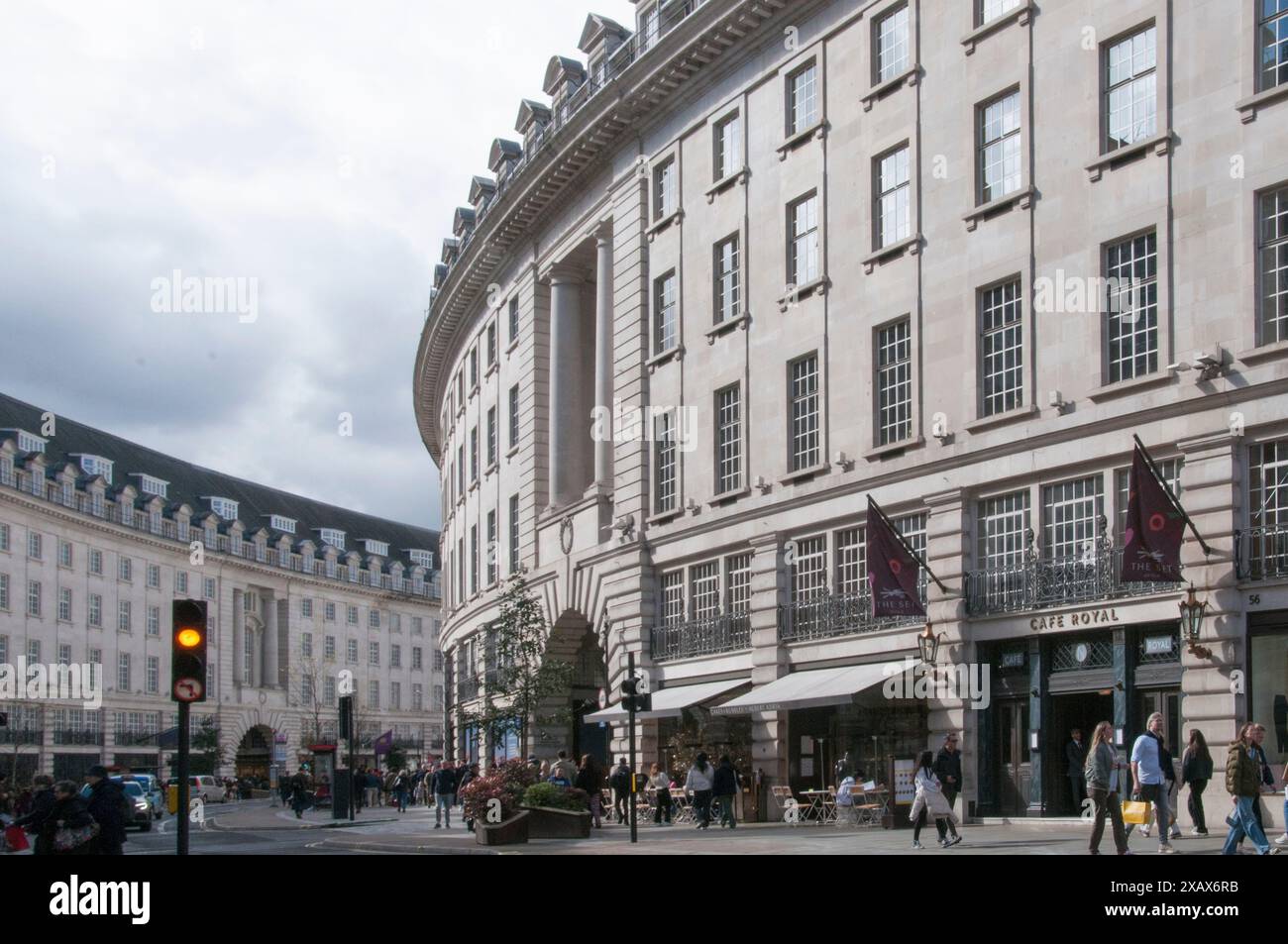 Regent Street near Piccadilly Circus, London, England Stock Photo - Alamy